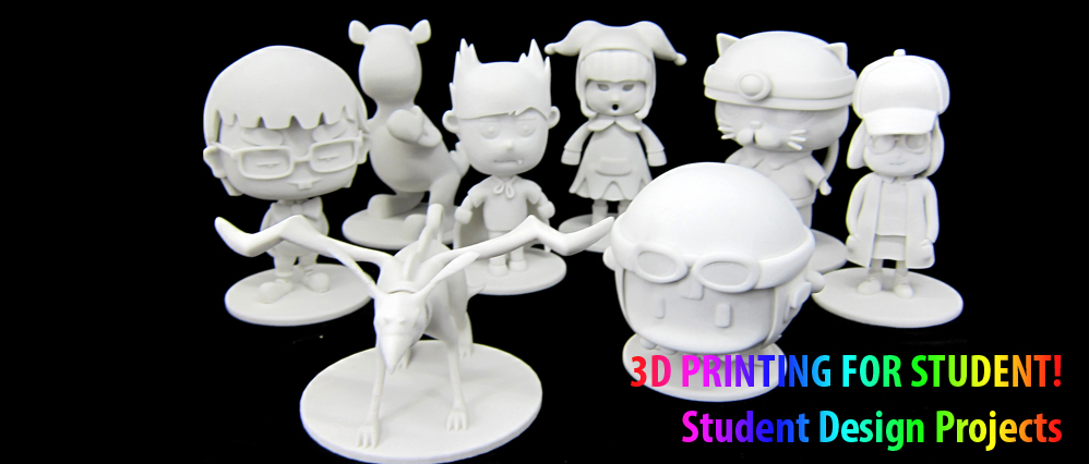 Student Design Projects | HK3DPrint | Professional 3D Printing Services